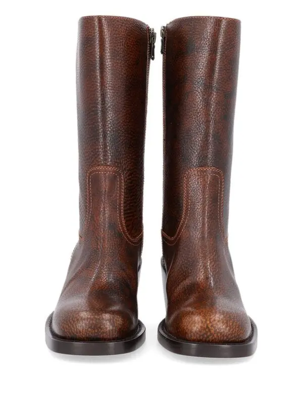 Dries Van Noten Ankle Boot With A Buckle