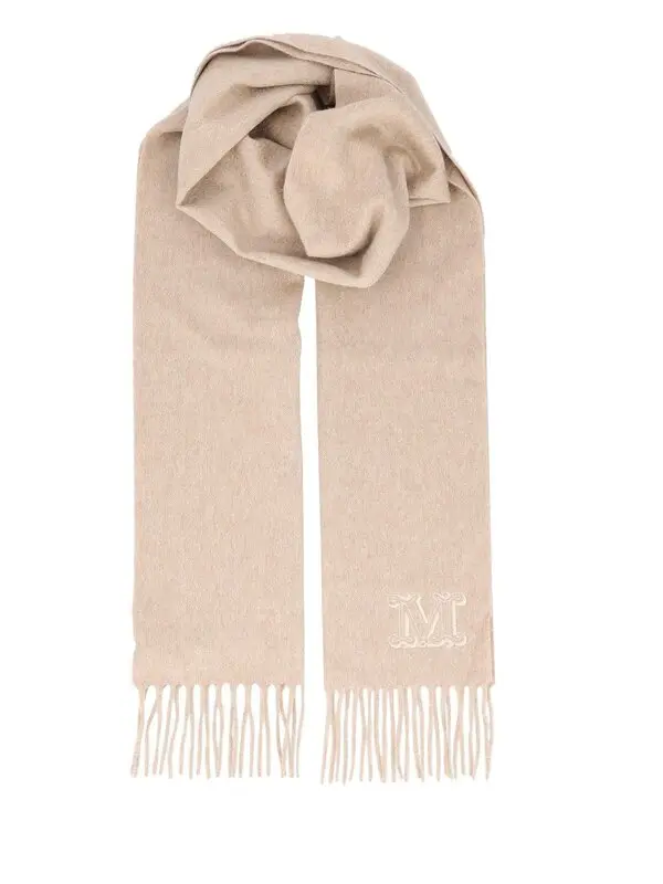 Max Mara Scarf Fringes - Cream