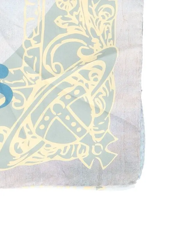 VIVIENNE WESTWOOD Silk Scarf - Blue