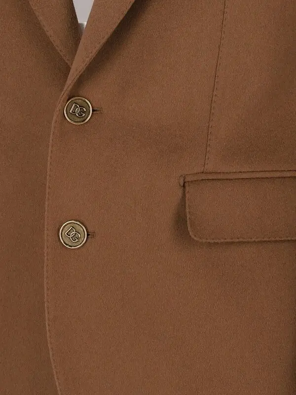 Dolce & Gabbana Sicilia Light Single-breasted Cashmere Jacket
