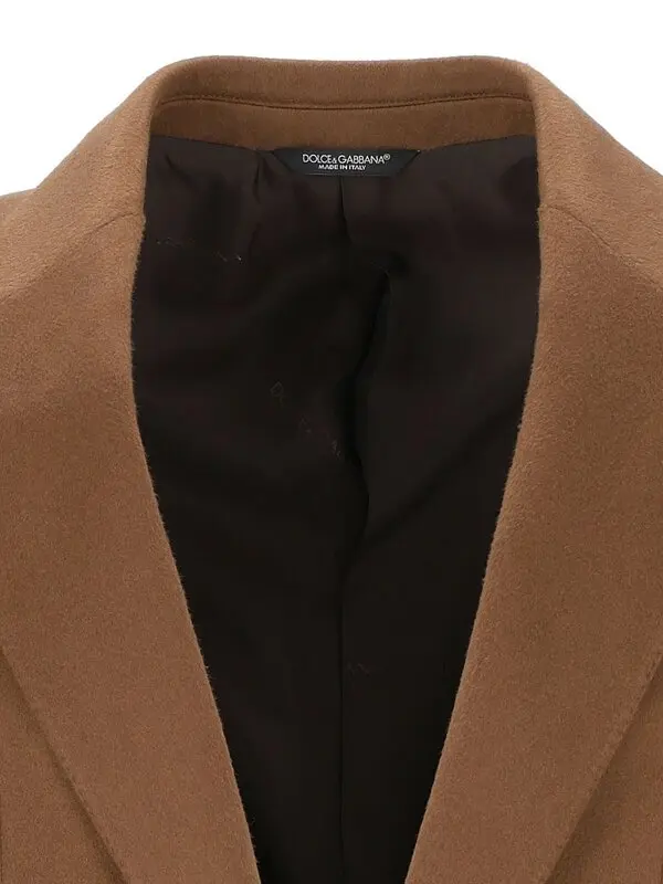 Dolce & Gabbana Sicilia Light Single-breasted Cashmere Jacket