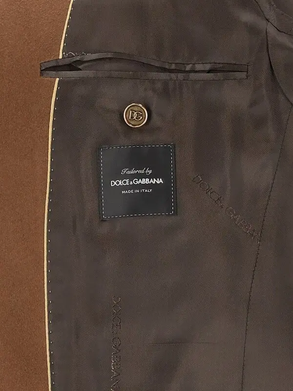 Dolce & Gabbana Sicilia Light Single-breasted Cashmere Jacket