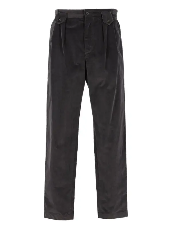 Dolce & Gabbana Velvet Trousers - Gray