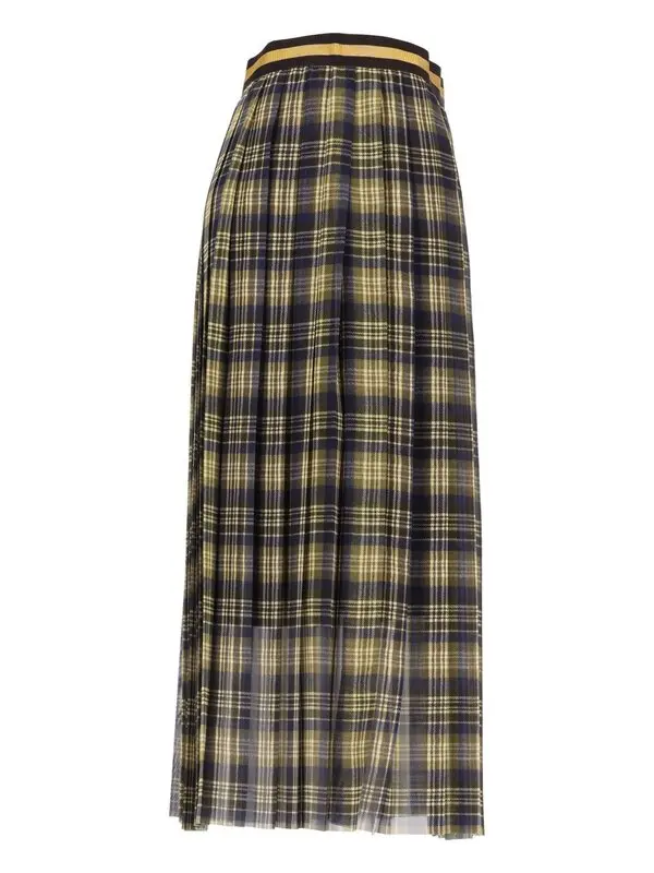 Dries Van Noten Tartan Skirt