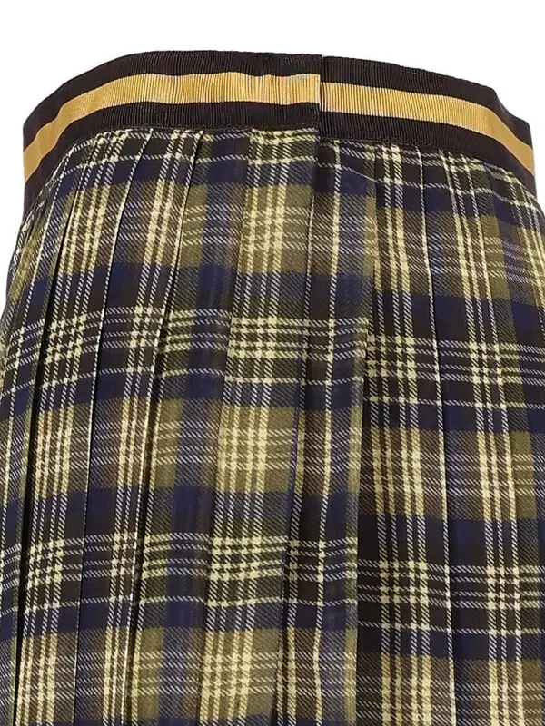 Dries Van Noten Tartan Skirt