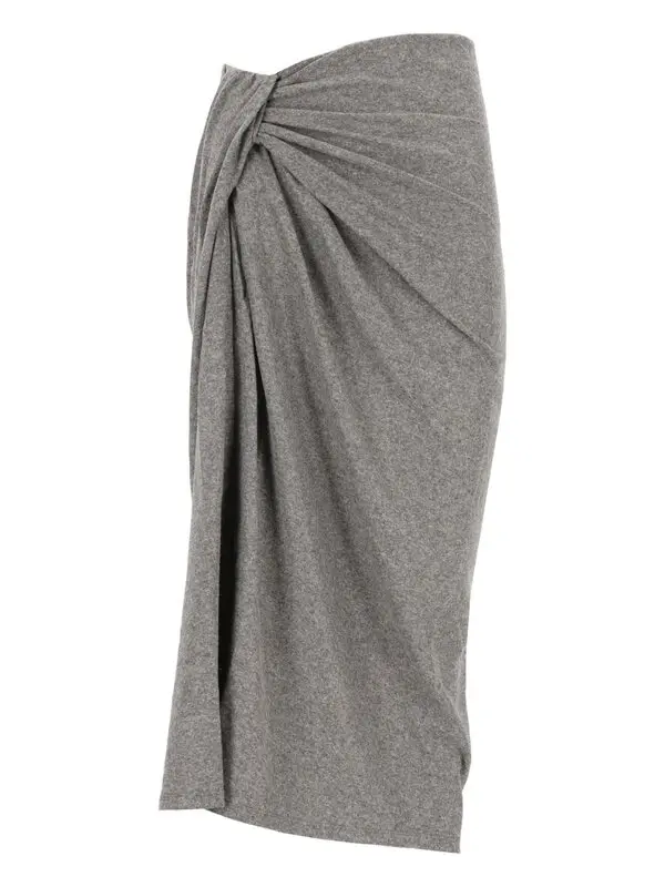 Isabel Marant Étoile Marant “jeldia” Midi Skirt - Gray