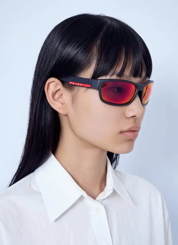 Prada Ps C04s Mirrored Sunglasses