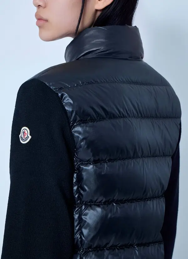 Moncler Padded Wool Cardigan