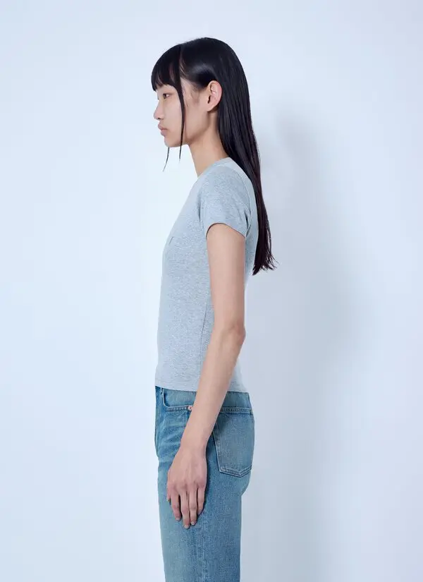 Saint Laurent Cassandre Fitted T-shirt