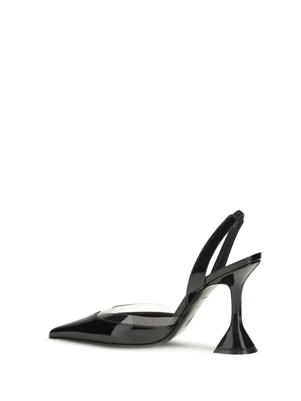 Amina Muaddi Lara Slingback Sandals