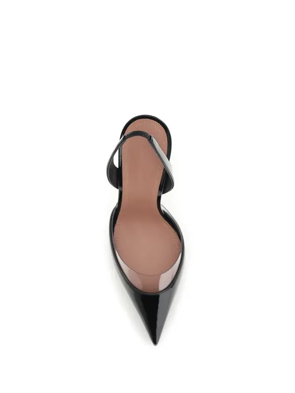 Amina Muaddi Lara Slingback Sandals