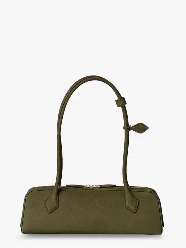 Alaïa Teckel Medium Suede Shoulder Bag