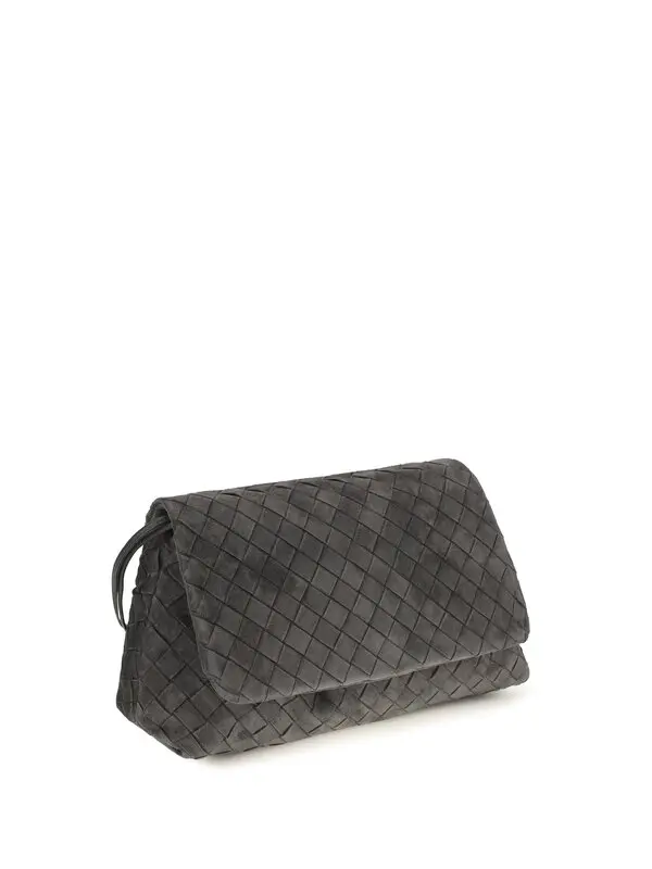 Bottega Veneta Giorno Shoulder Bag - Gray
