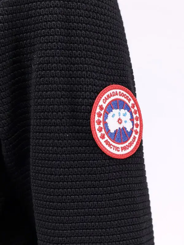 Canada Goose Hybridge Wool Jacket With Nylon Inserts