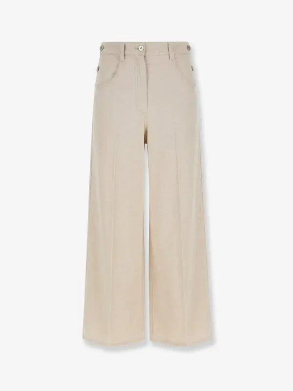 Brunello Cucinelli The Maxi Sailor Jean-low Slung Trousers - Multicolor