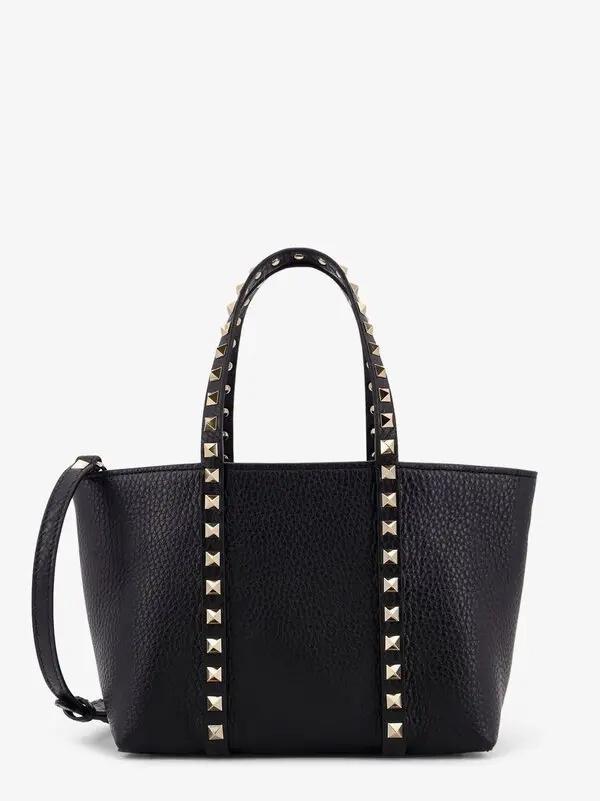 Valentino Garavani Rockstud Leather Shopping Bag - Multicolor