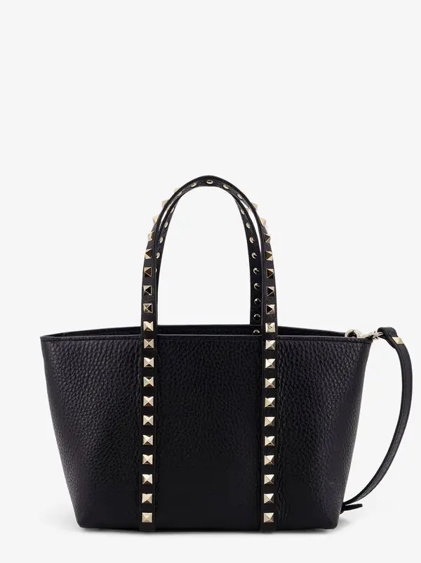 Valentino Garavani Rockstud Leather Shopping Bag