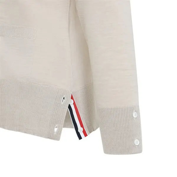 Thom Browne Wool Cardigan - Multicolor