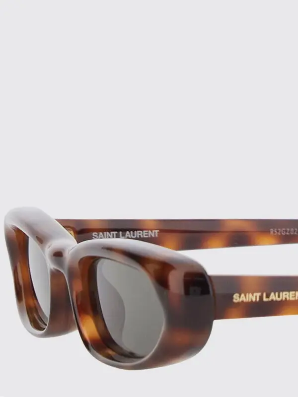 Saint Laurent Cat-eye Acetate Sunglasses With Printed Logo