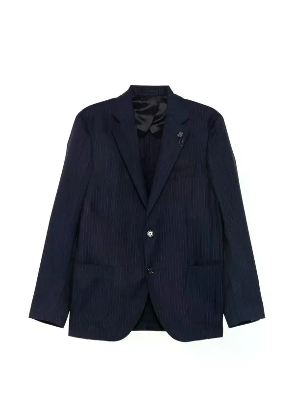 LARDINI Pinstripe-pattern Suit