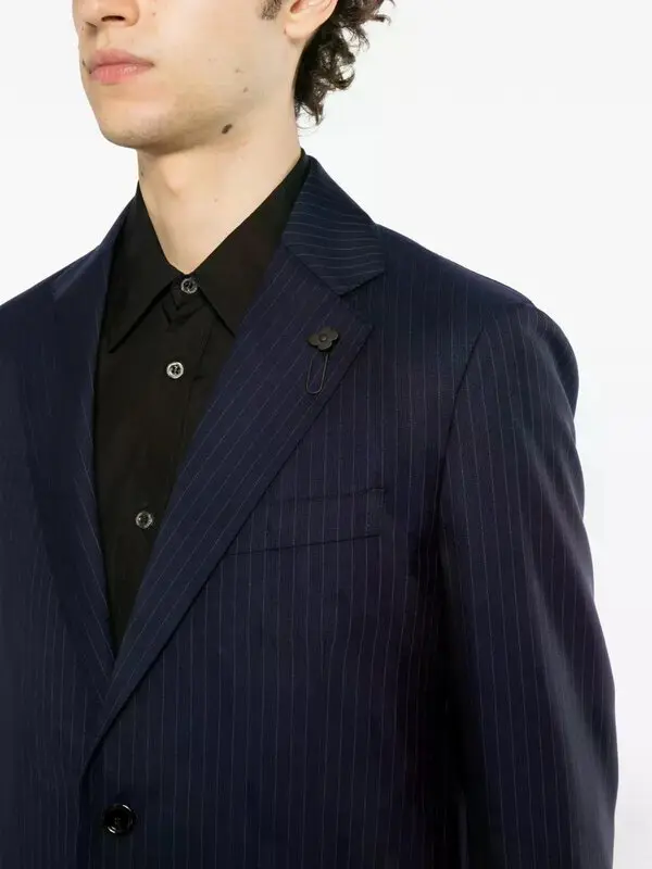 LARDINI Pinstripe-pattern Suit