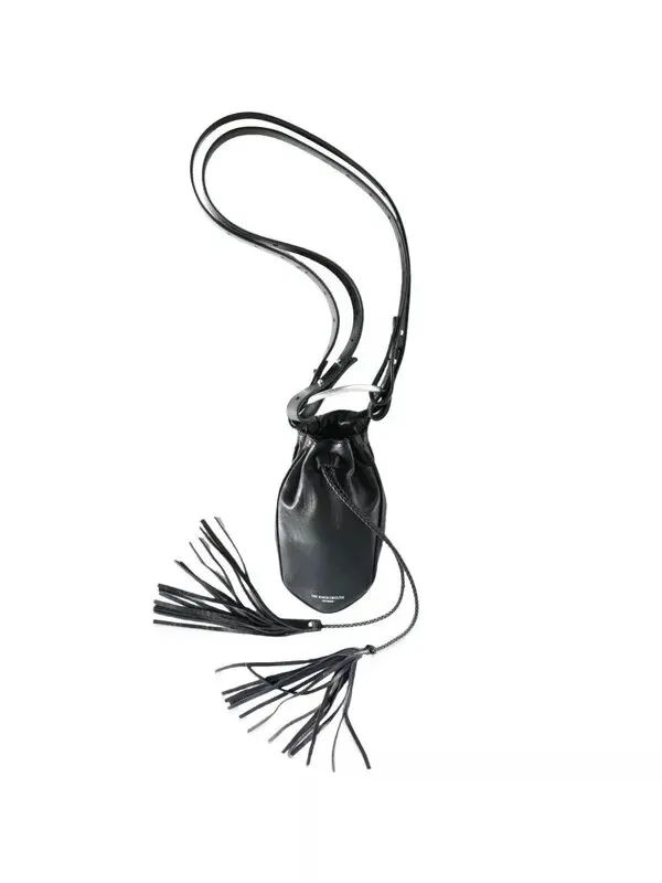 ANN DEMEULEMEESTER Tassel-detail Drawstring Messenger Bag