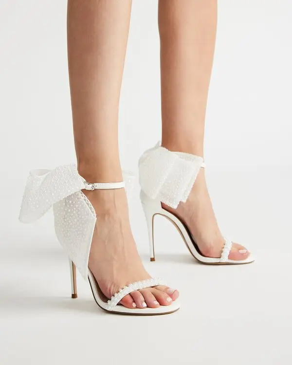 Steve Madden Benni Rhinestones Strappy Heels