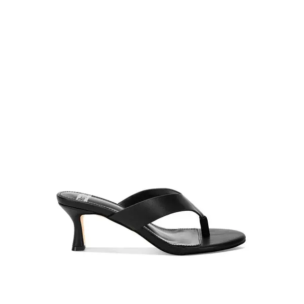 RAG & CO Beaboux Thong Strap Kitten Heel Sandal In Petent By