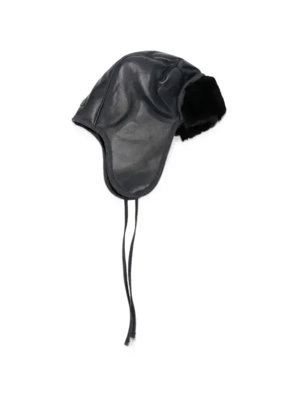 ARTE ANTWERP Hat Shearling Aviator - Blue