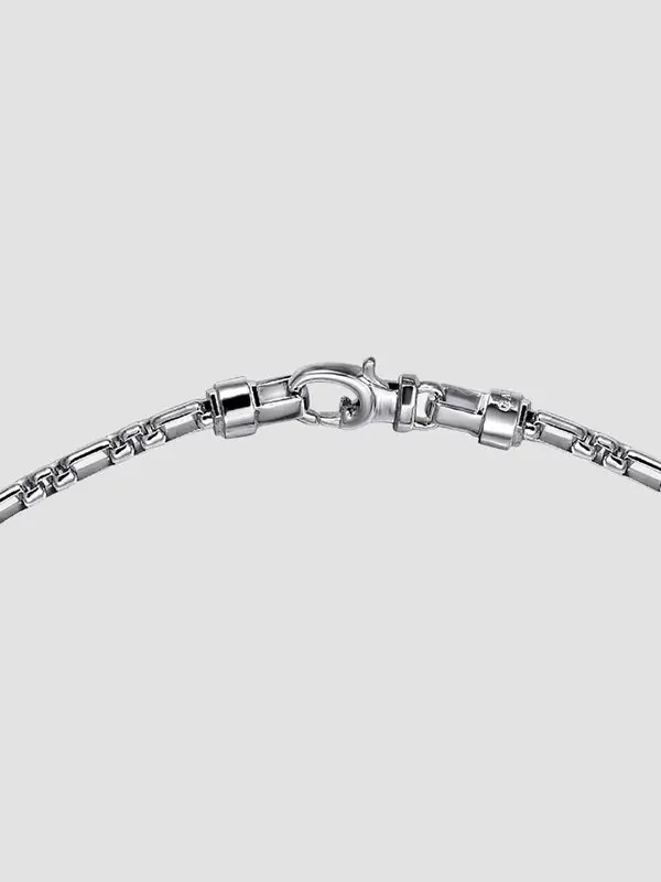 GABRIEL & CO Classic Sterling Figaro Chain Necklace/3mm