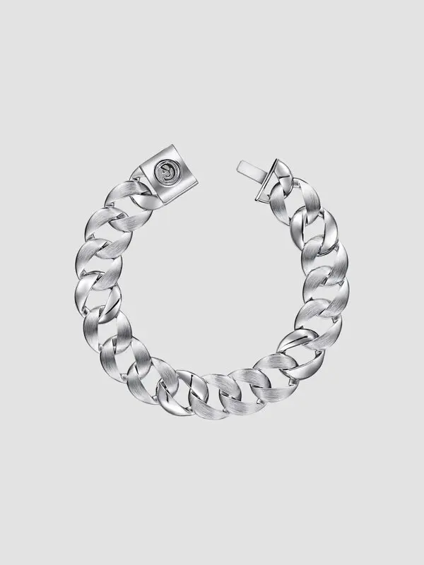GABRIEL & CO Classic Sterling Curb Chain Bracelet/0.55