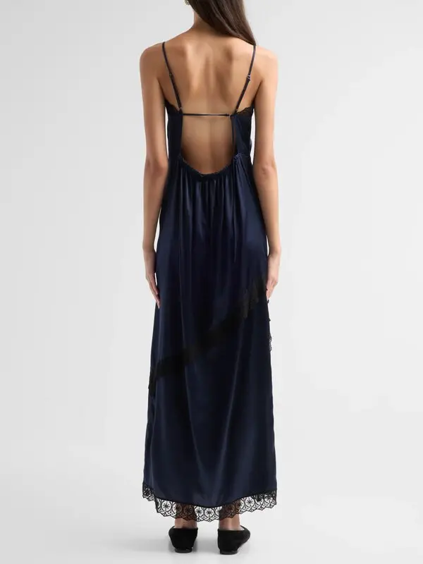 THE GARMENT Cata Stretch-silk Maxi Dress