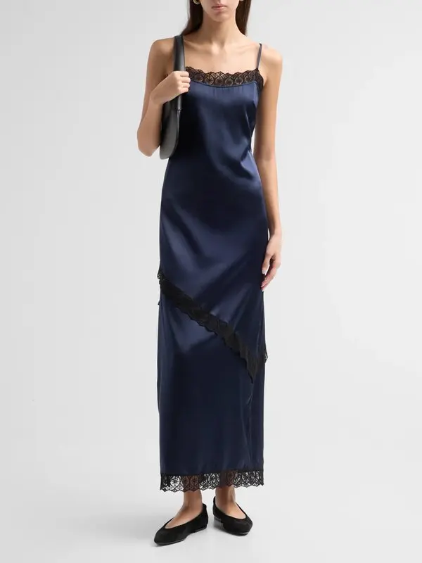 THE GARMENT Cata Stretch-silk Maxi Dress