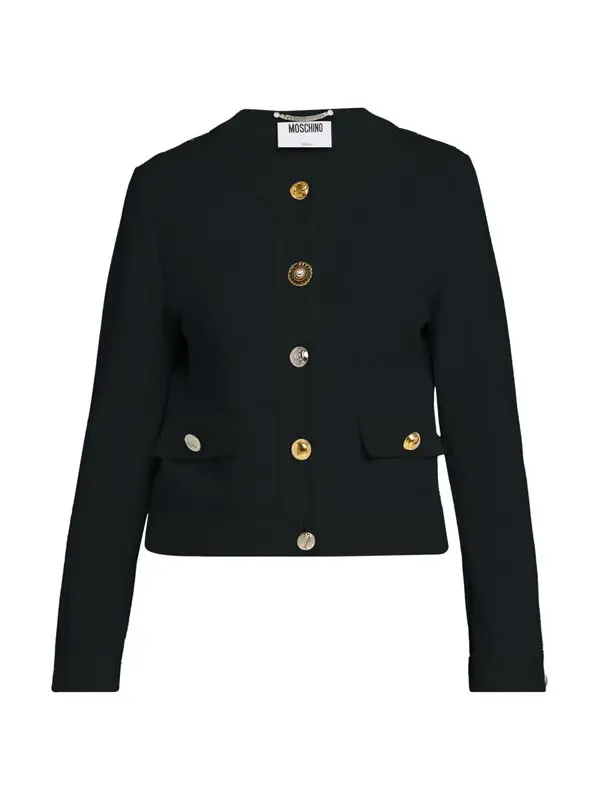Moschino Cotton Fleece Lady Jacket