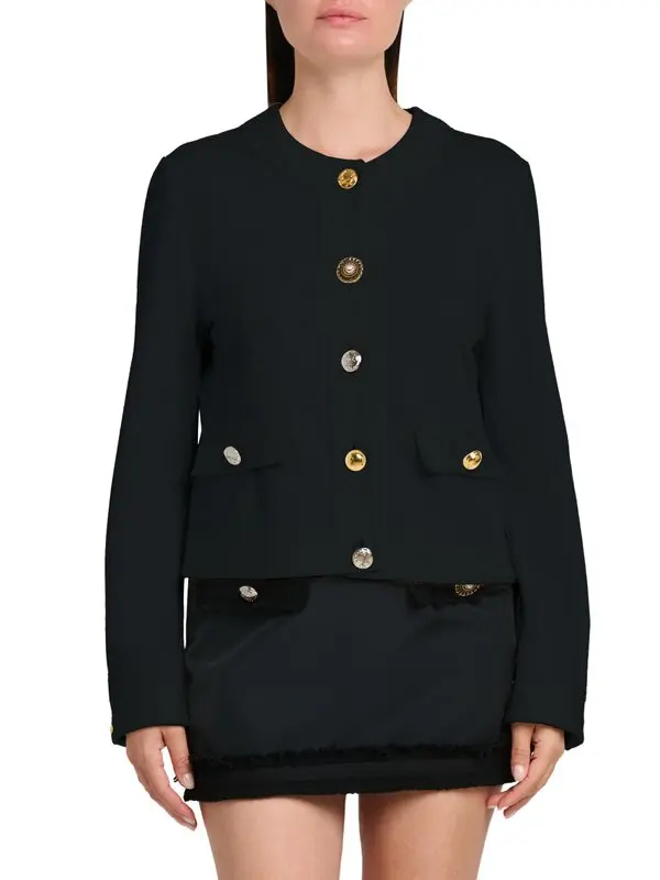 Moschino Cotton Fleece Lady Jacket