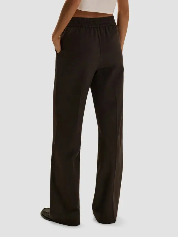 FAVORITE DAUGHTER The Ease Elasticized Wide-leg Pants