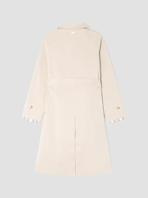 RE/DONE Cara Stretch Cotton Trench Coat