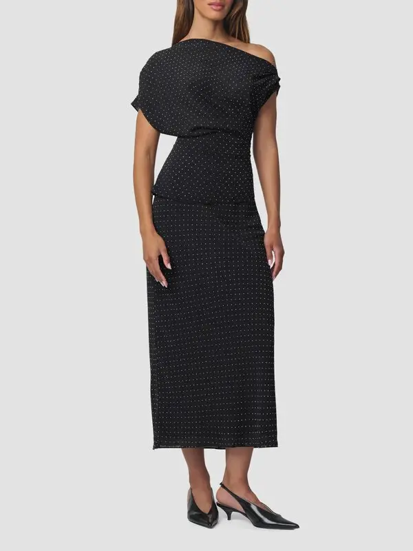 Joe's Jeans The Isla Polka Dot Draped Top