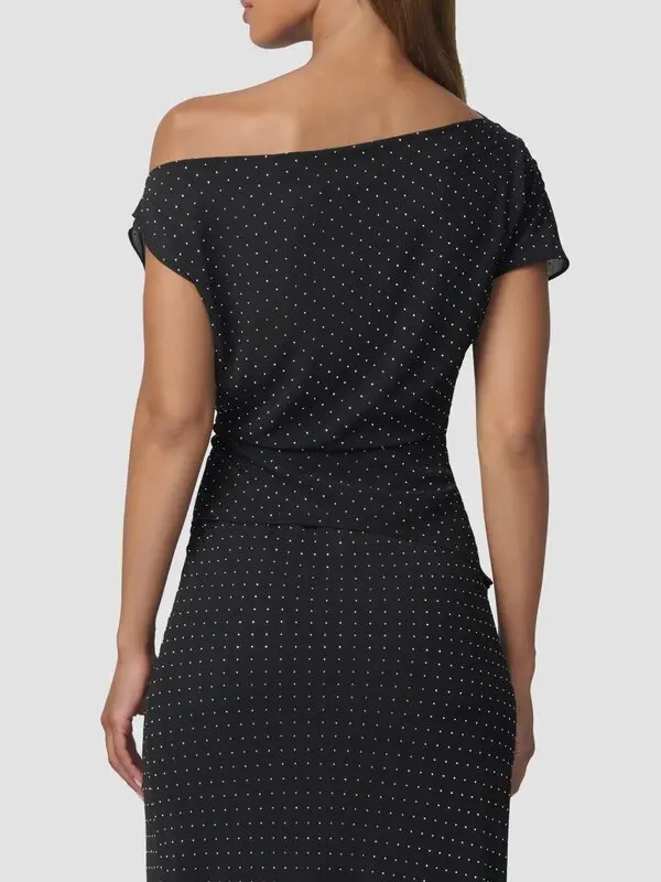 Joe's Jeans The Isla Polka Dot Draped Top