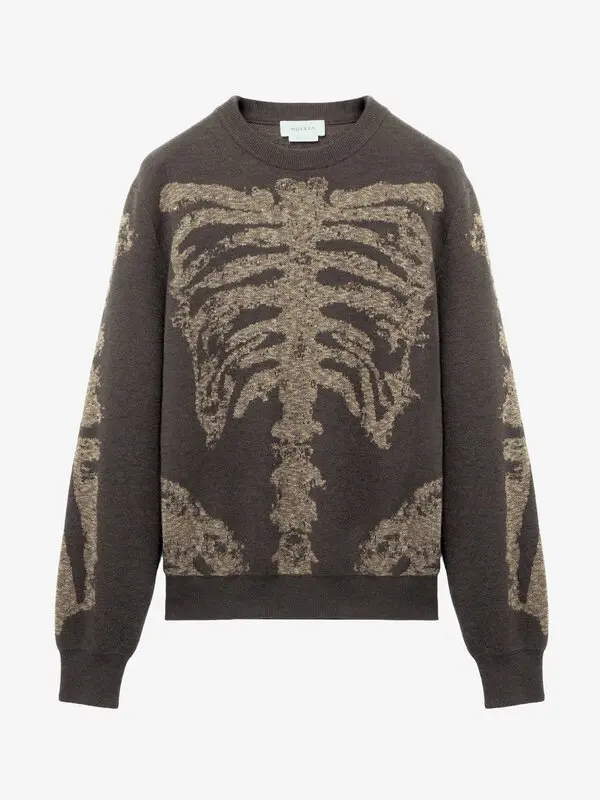 Alexander McQueen Ribcage Jacquard Jumper