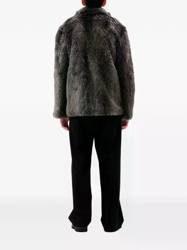 UNREAL FUR Lupin Faux-fur Jacket - Grey