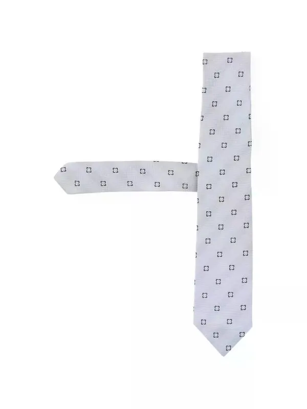 BOSS Geometric-pattern Tie