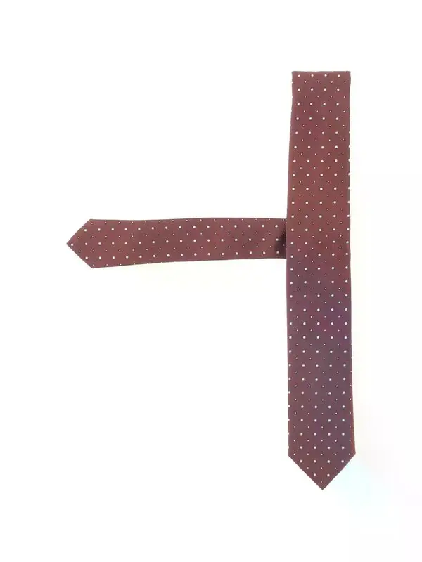 BOSS Silk-blend Tie With Jacquard-woven Pattern