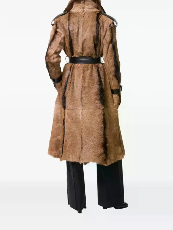 Burberry Long Shearling Linley Coat