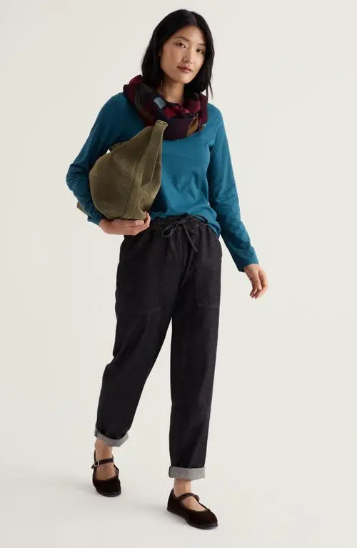 SEASALT CORNWALL Easel Long Sleeve Organic Cotton T-shirt