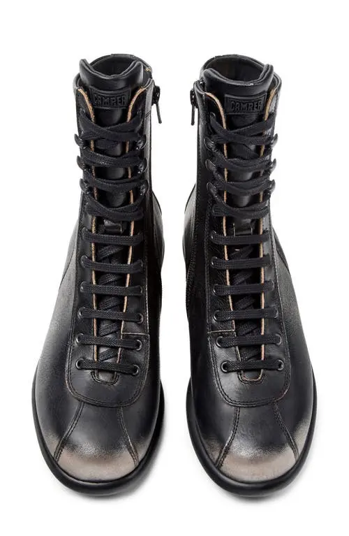 Camper Pelotas Ariel Leather Lace Up Boot