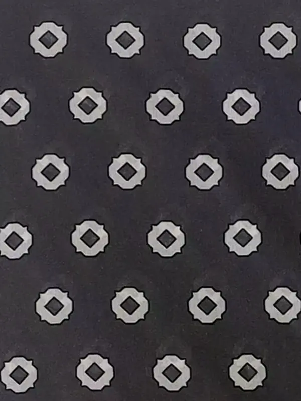 BOSS By Beckham Silk Pocket Square With Digital Print