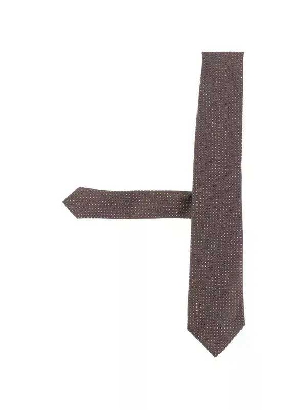BOSS Italian-made Silk Tie With Jacquard Pattern