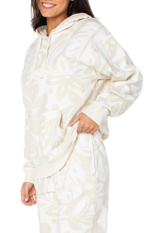 Roxy Maile Graphic Hoodie - Parchment