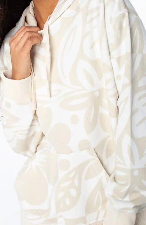 Roxy Maile Graphic Hoodie - Parchment